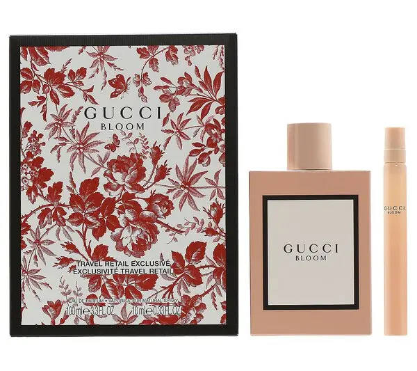 Gucci Bloom Eau De Parfum 3.3 Oz + Travel Spray Set - One-color
