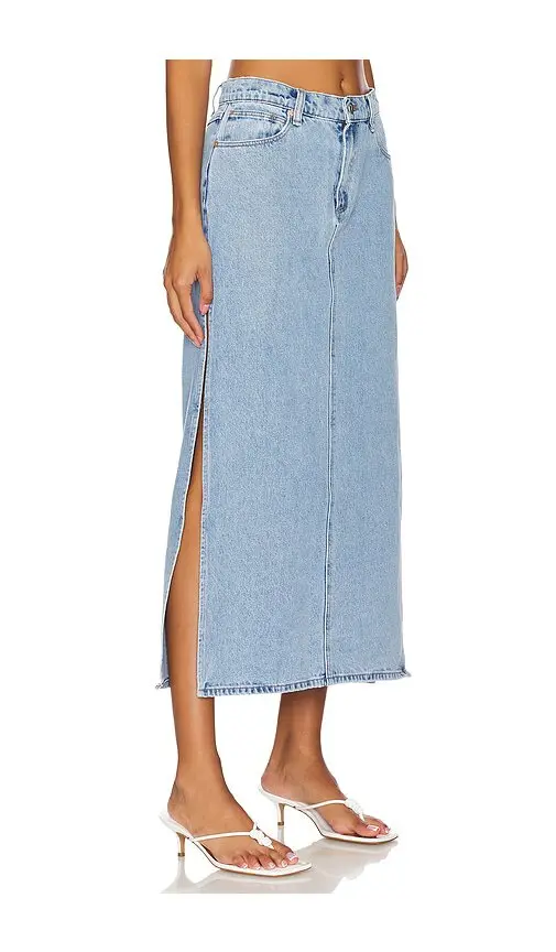 Abrand Denim 99 Maxi Denim Skirt