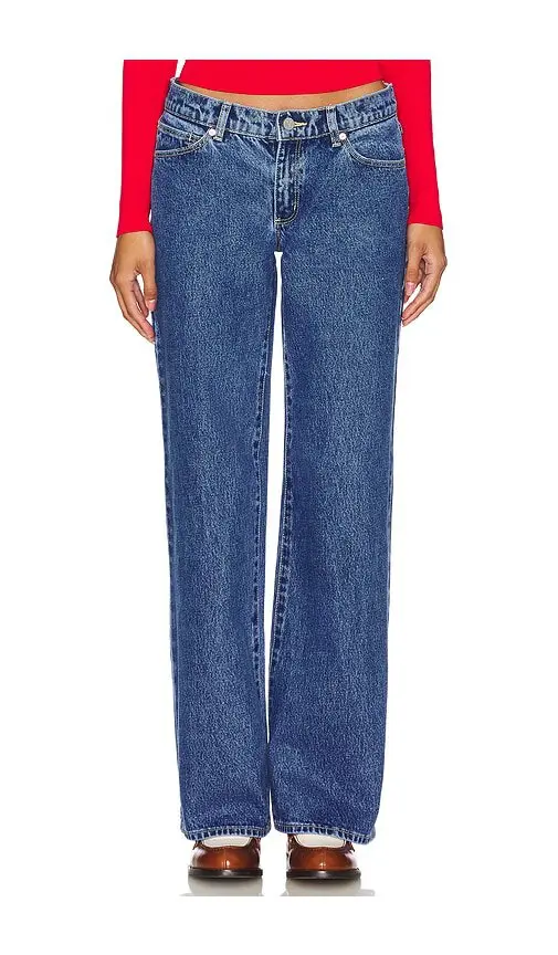Abrand Denim A 99 Straight Leg Denim Jeans