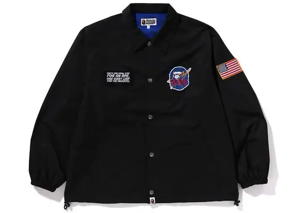 BAPE Relaxed Fit Coach Jacket