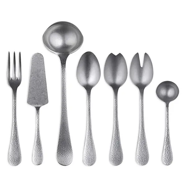 MEPRA Pvd Flatware Full 7 Piece Serving Set - No Color