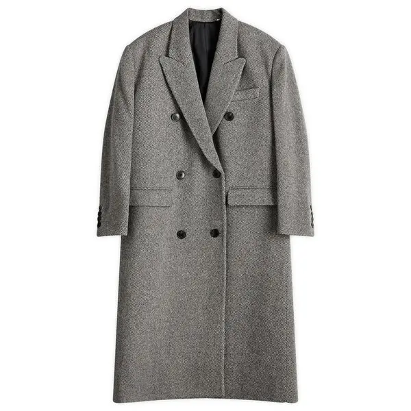 Isabel Marant Lexana Long Jacket - Black/ecru