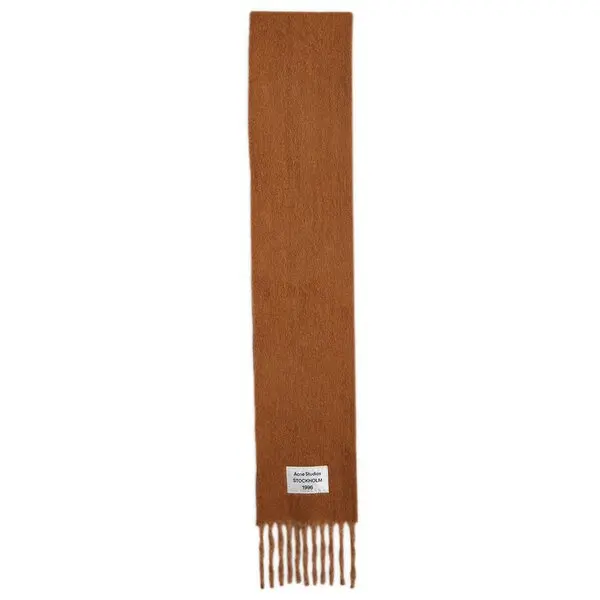 Acne Studios Volly Alpaca Scarf - Camel/beige