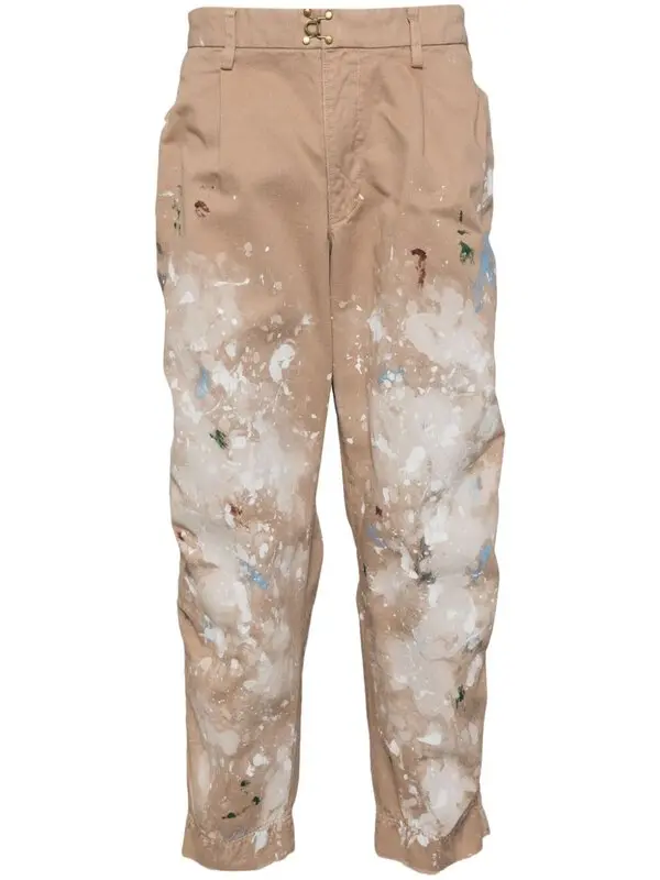 Kolor Painted Tapered Trousers