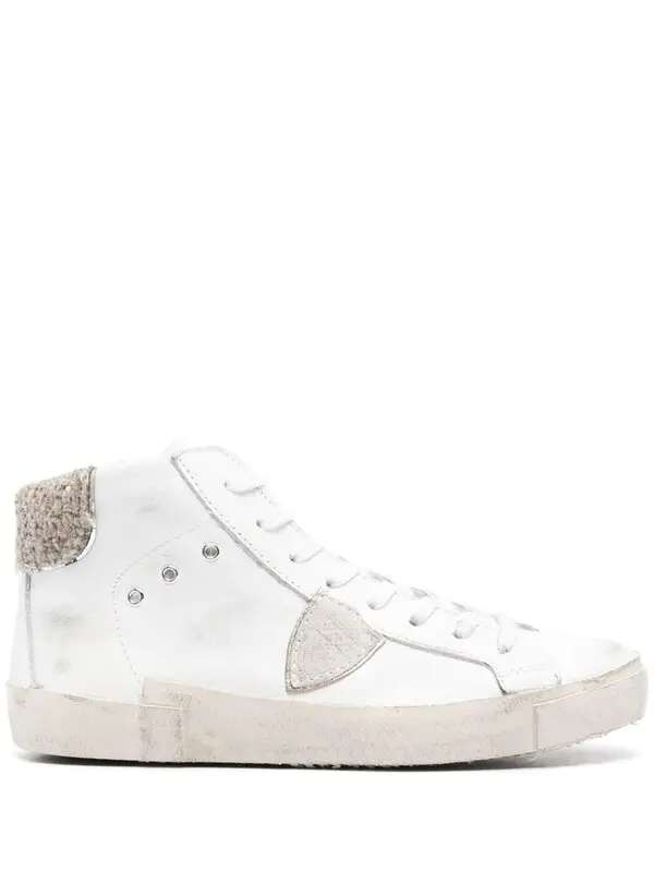Philippe Model Prsx High Top Sneakers - White