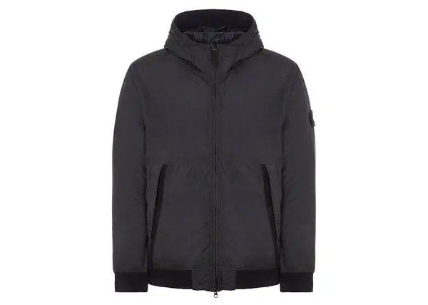 Stone Island Garment Dyed Crinkle Reps Primalofttc Jacket - Black