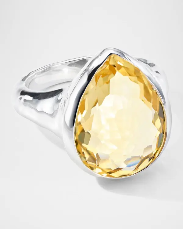 Ippolita Rock Candy Teardrop Ring - Honey Citrine