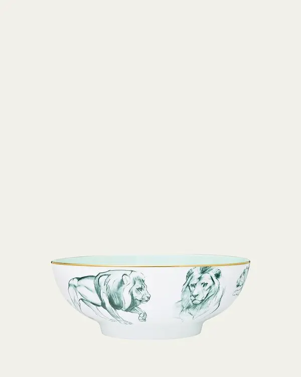 Hermès Carnets D'equateur Breakfast Small Salad Bowl
