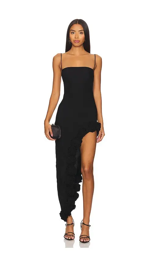 Majorelle Montauk Gown - Black