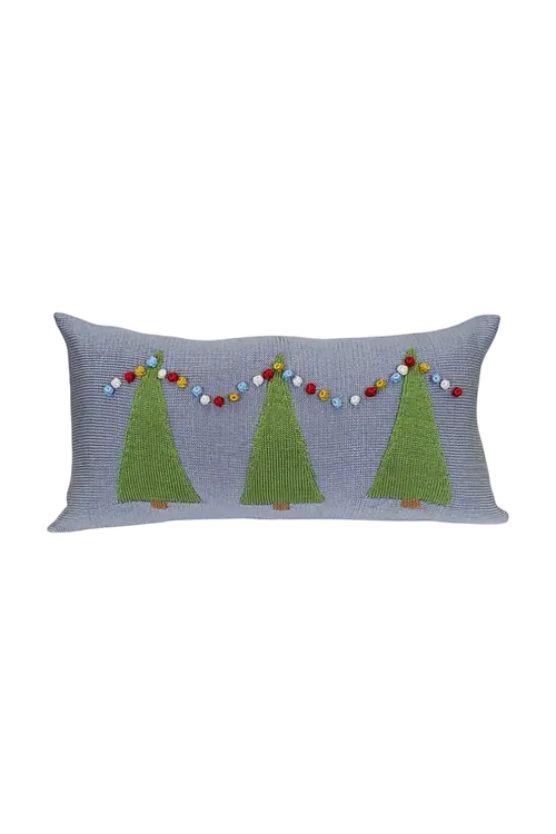 MELANGE COLLECTION Tree Farm Lumbar Pillow