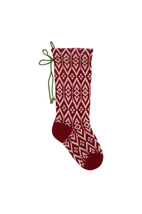MELANGE COLLECTION Patterned Stocking