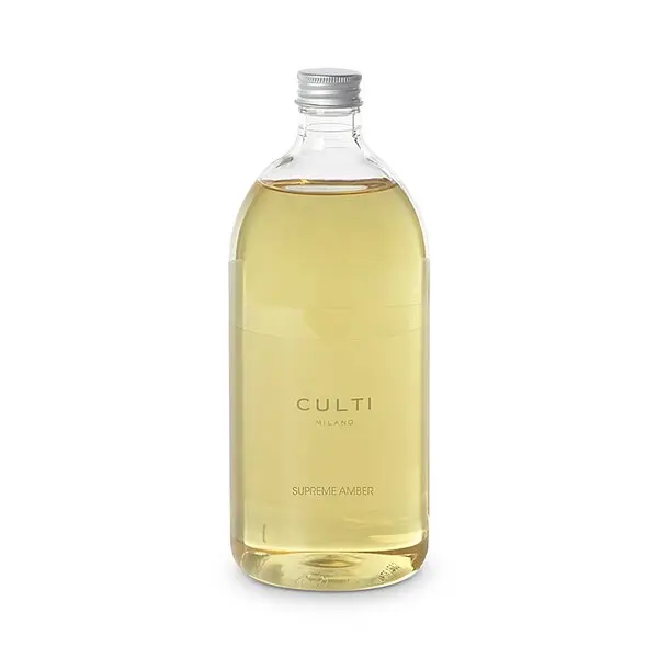 CULTI MILANO Stile Supreme Amber Classic Diffuser Refill 33.8 Oz