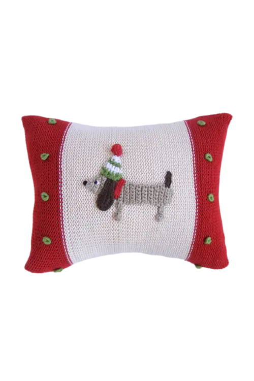 MELANGE COLLECTION Dog Mini Pillow