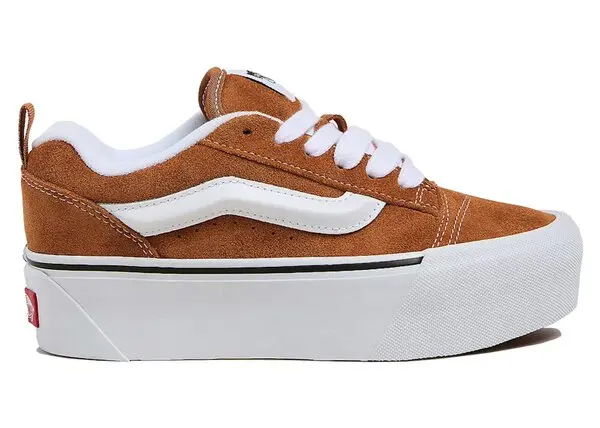 VANS Knu Stackin Sneakers - Brown/orange