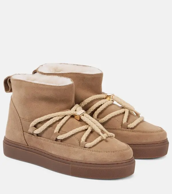Inuikii Shearling-lined Ankle Boots