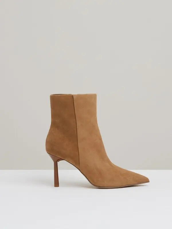 REISS Karlie Suede Ankle Boots