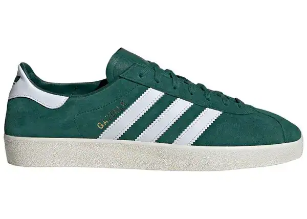 adidas gazelle silver green womens Adidas Gazelle ADV (White/Green/Gum) – Theory Skate Shop main image 1