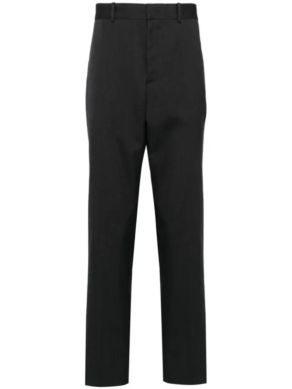JIL SANDER Tapered Tailored Trousers - Grey
