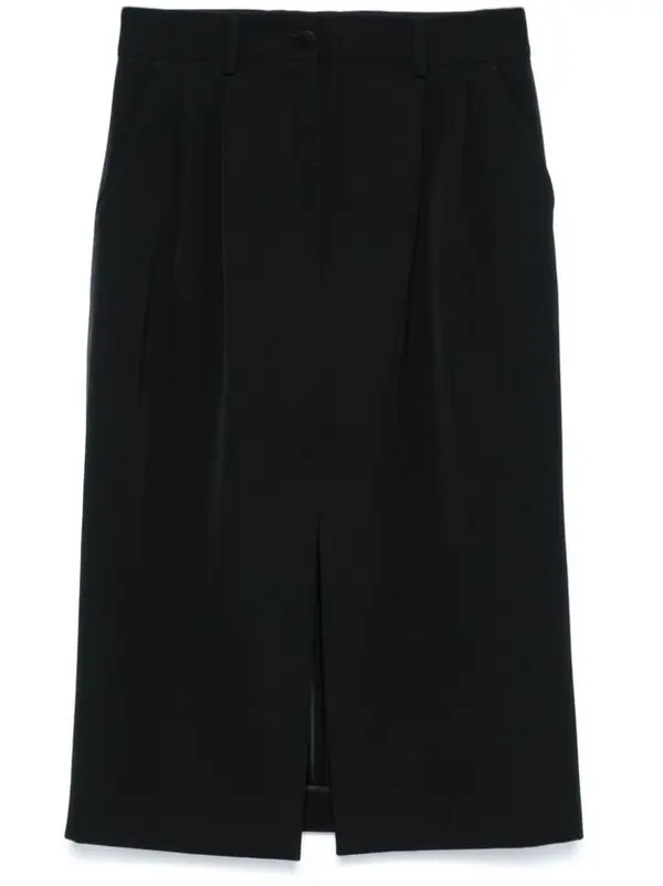 Dolce & Gabbana Pleated Midi Skirt