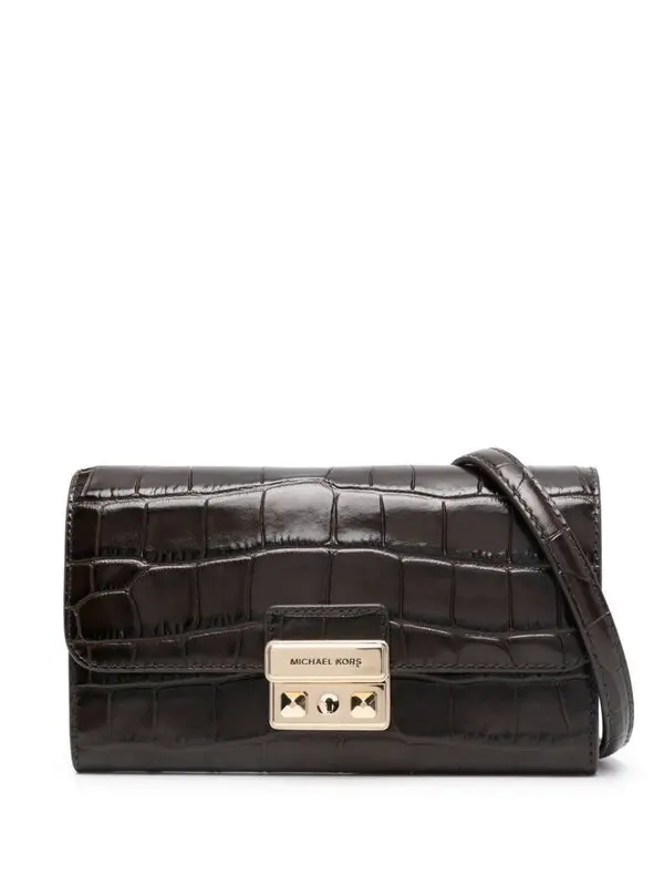 Michael Kors Tribeca Cross Body Bag - Brown