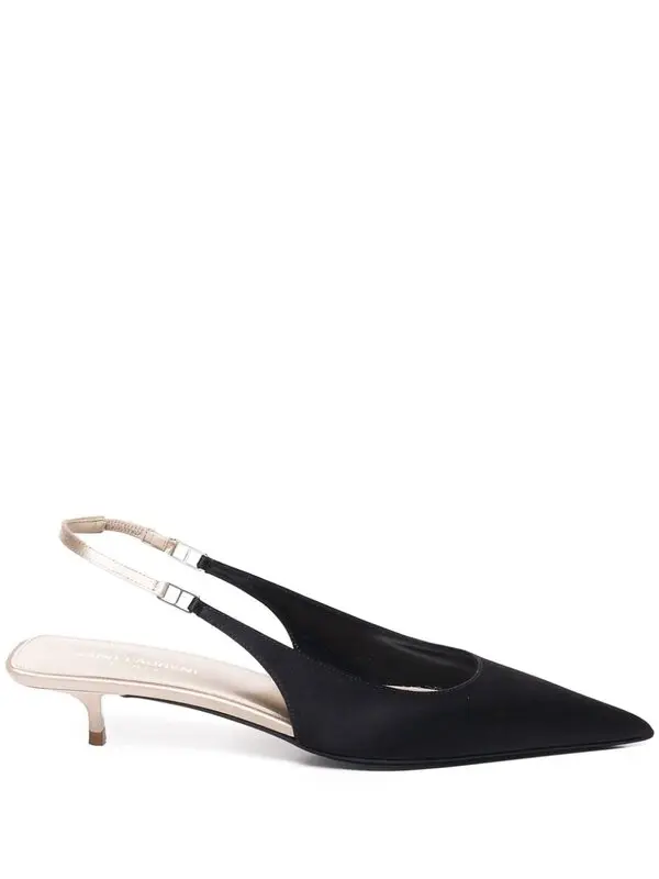 Saint Laurent 30mm Cherish Pumps - Black