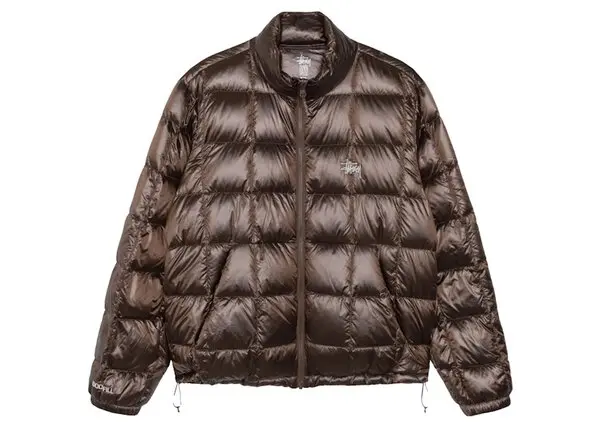 StÜssy Midweight Puffer - Brown