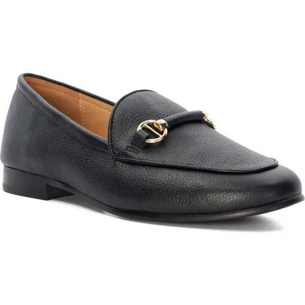 Dune London Grandeur Bit Loafer - Black