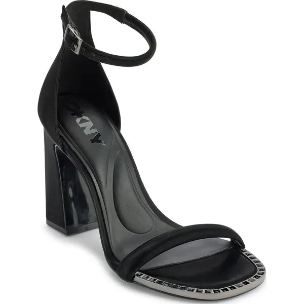 Dkny Waylin Ankle Strap Sandal - Black
