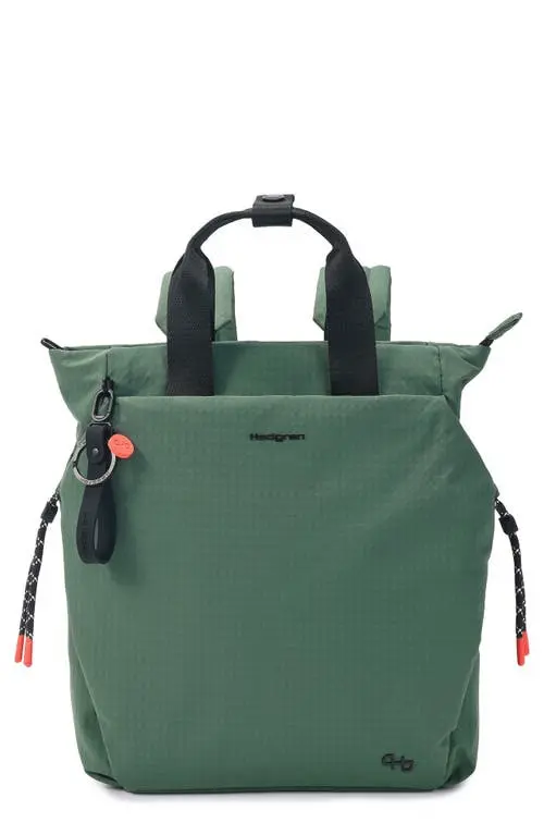 HEDGREN Norio Water Repellent Backpack - Duck Green