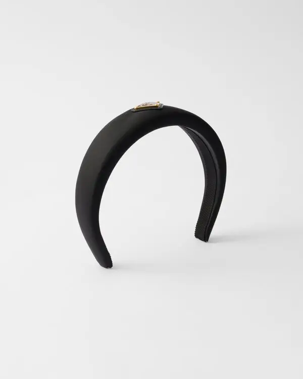 Prada Re-nylon Headband - Black