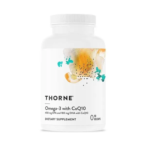 THORNE Omega-3 With Coq10 90 Gelcaps