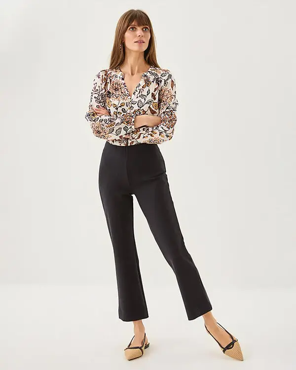 Lilly Pulitzer Christabel Ponte Crop Flare Pant
