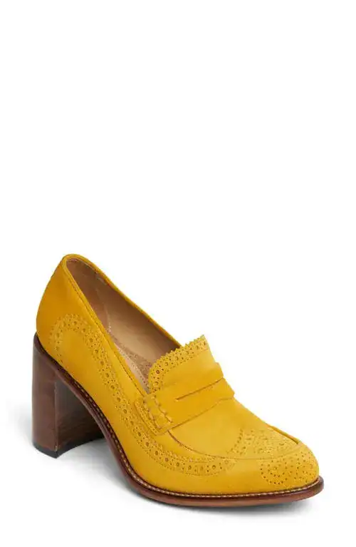 The Office Of Angela Scott Mrs. Sophia Wingtip Penny Loafer  The Office Of Angela Scott - Mrs. Sophia main image 0