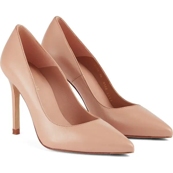 LK BENNETT Fern Pointed Toe Pump - Trench