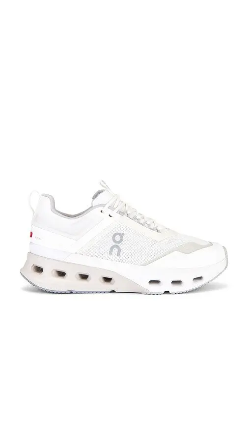 On Cloudnova X Sneakers - White & Glacier