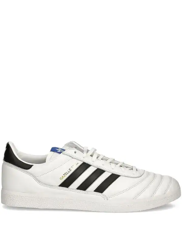 adidas gazelle silver green womens ADIDAS GAZELLE SUPER ALLTIMERS Size 10.5 White Solid Leather Lace Up  Sneakers – Sui Generis Designer Consignment main image 1
