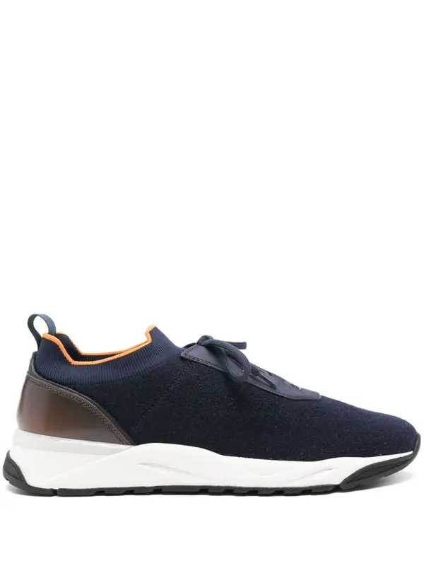 Santoni Mesh Sneakers - Blue