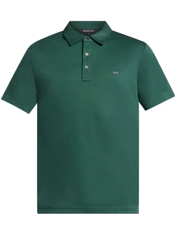 Michael Kors Sleek Polo Shirt In Green 50% Off Editorialist