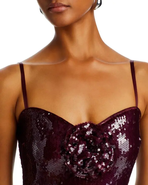 french connection burgundy dress Azra Twill Low Back Mini Dress Cabernet Burgundy