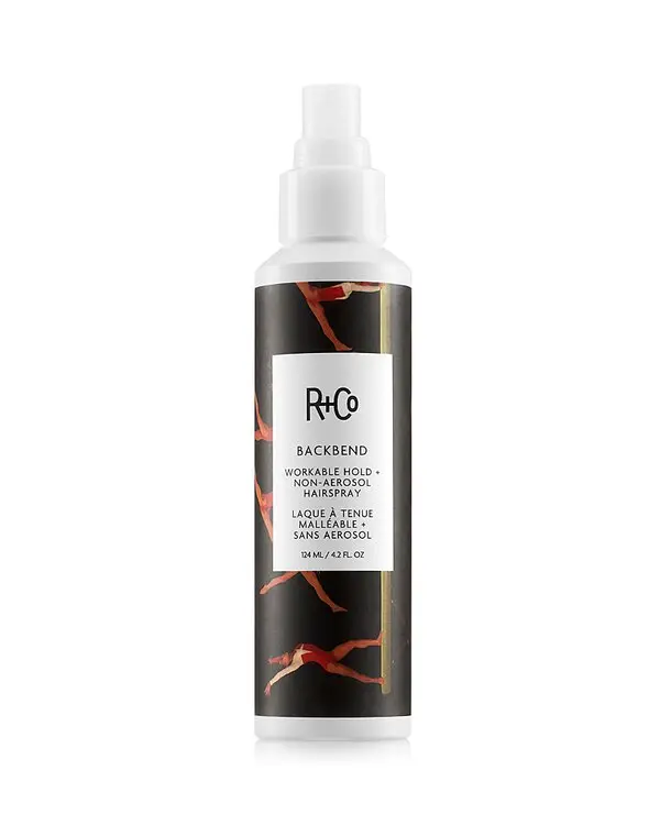 R+Co Backbend Workable Hold + Non Aerosol Hairspray 4.2 Oz
