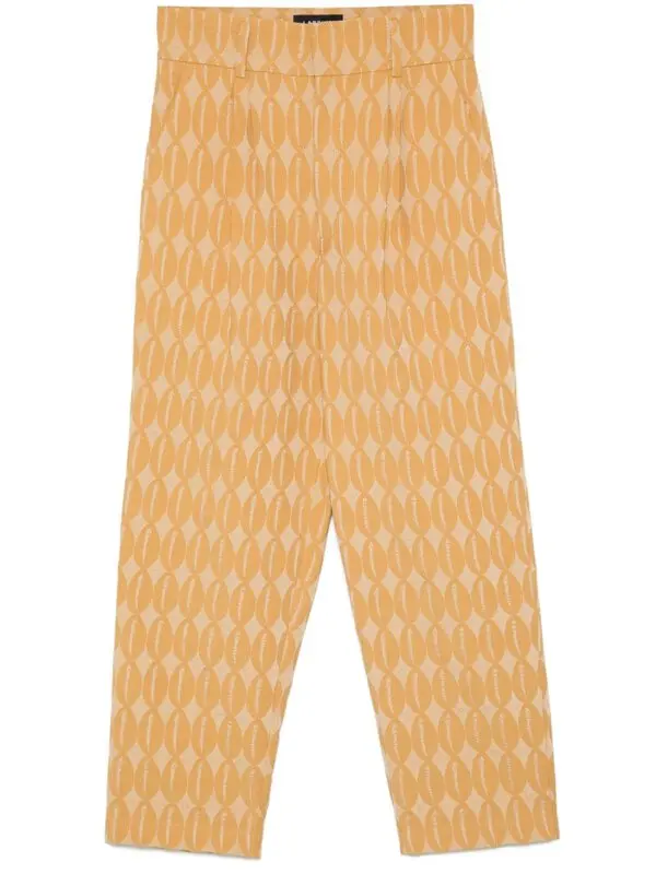 LABRUM Monogram-jacquard Trousers