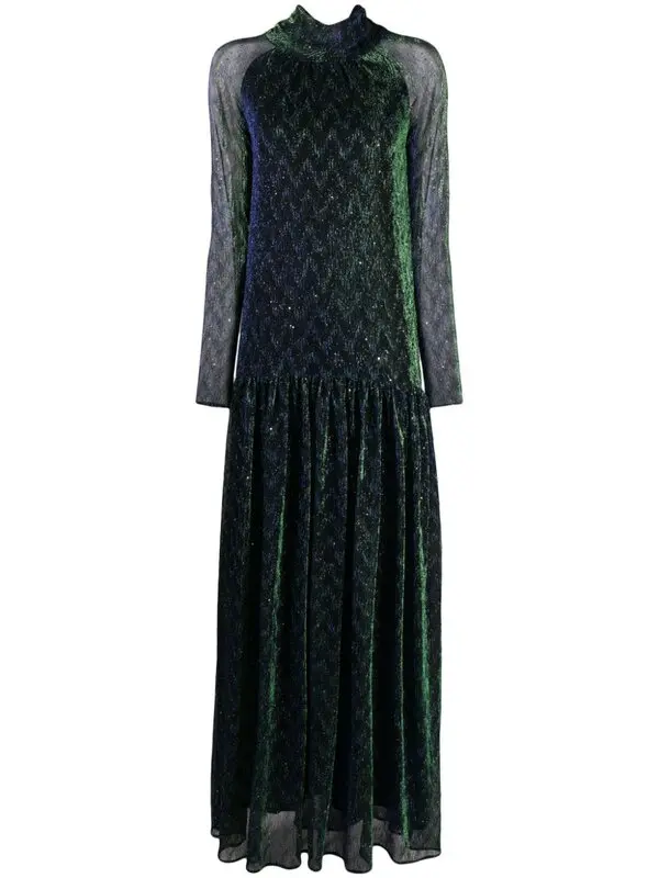 Talbot Runhof High-neck Gown