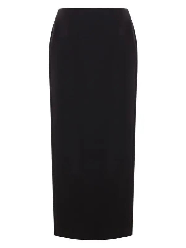 Valentino Garavani Logo-plaque Pencil Skirt
