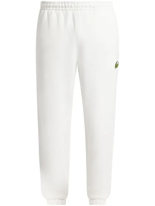Lacoste Logo-appliqué Track Pants - White