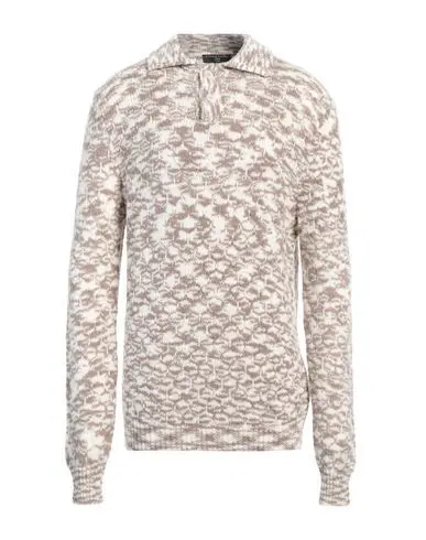 DANIELE FIESOLI Merino Wool Blend Two-tone Sweater