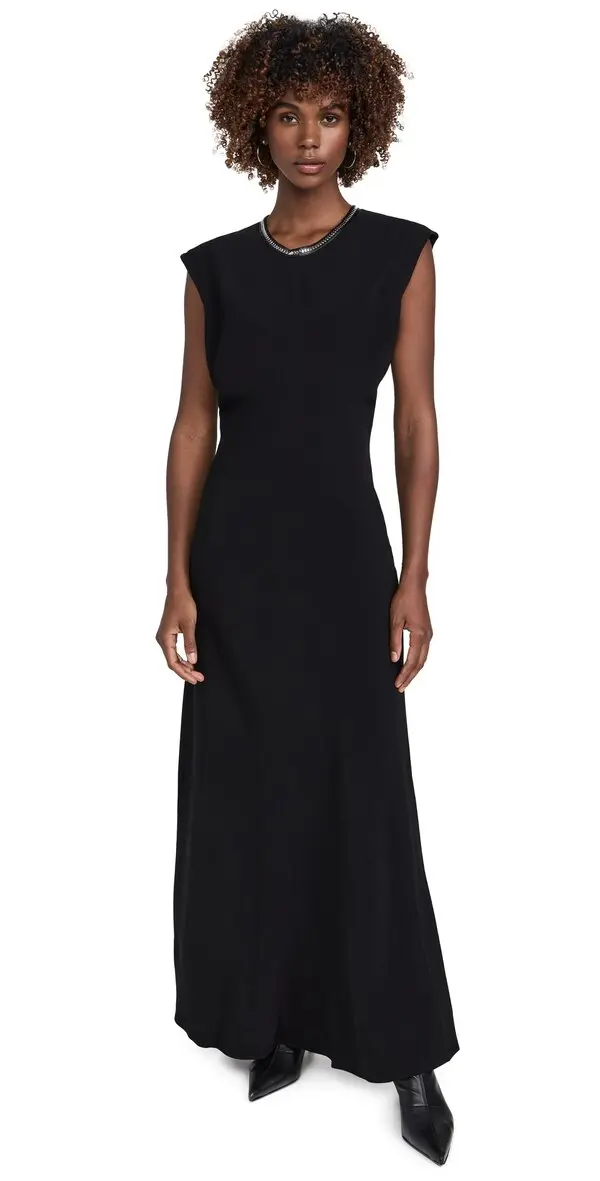 Rag & Bone Marie Crepe Dress - Blk