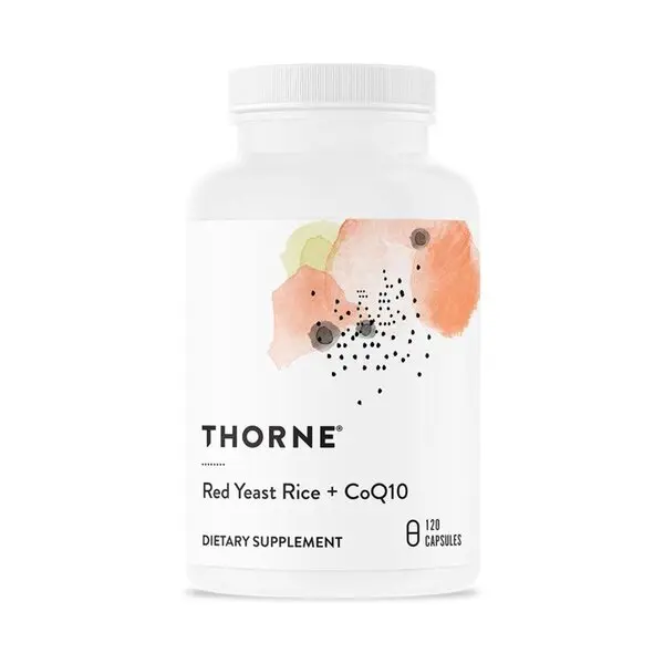 THORNE Red Yeast Rice + Coq10 120 Capsules