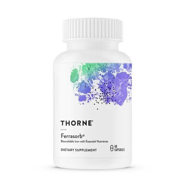 THORNE Ferrasorb 60 Capsules
