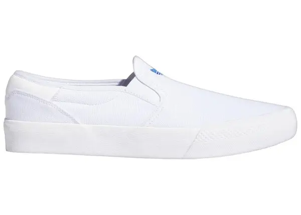 Adidas Shmoofoil Slip-on Sneakers - Cloud White/blue Bird