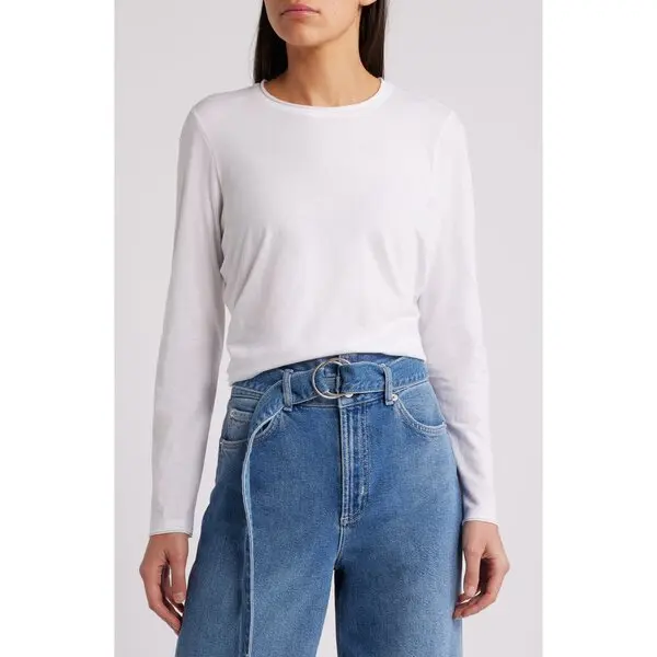 Rails Long Sleeve T-shirt - White